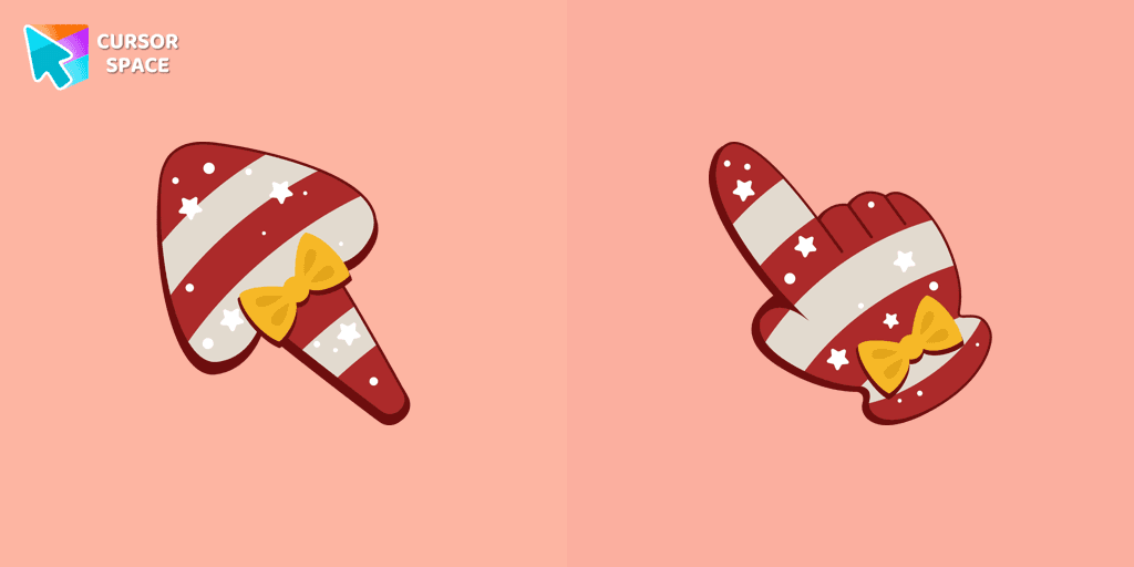 Custom Cursor Candy Cane Theme - Cursor Pack | Cursor Space